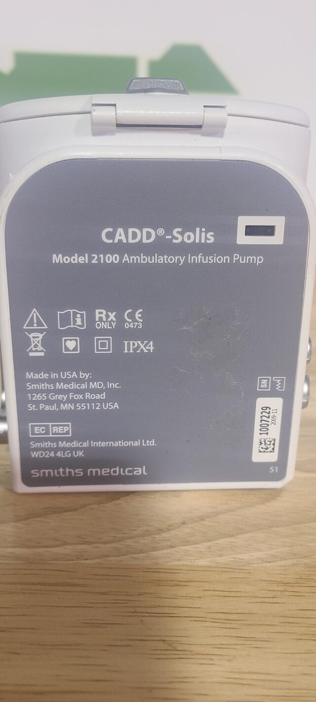 (43) Smiths Medical CADD Solis model 2100 Ambulatory Infusion Pumps – ECG