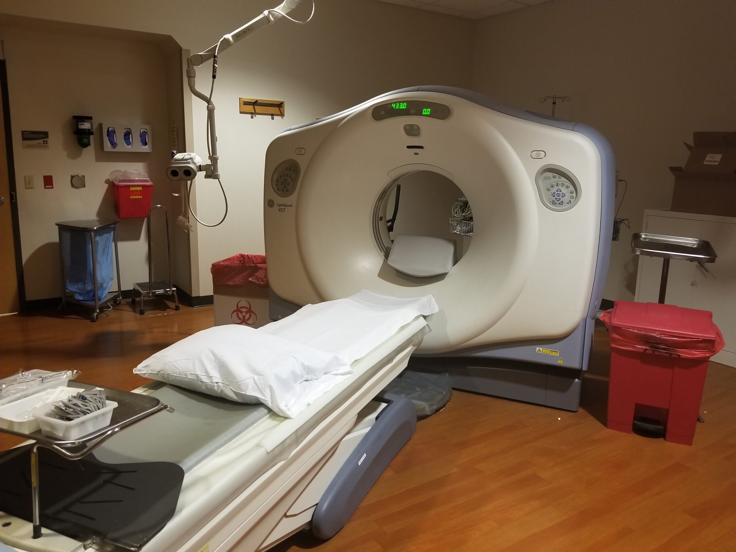 2008 GE Lightspeed VCT 64 Slice CT – ECG