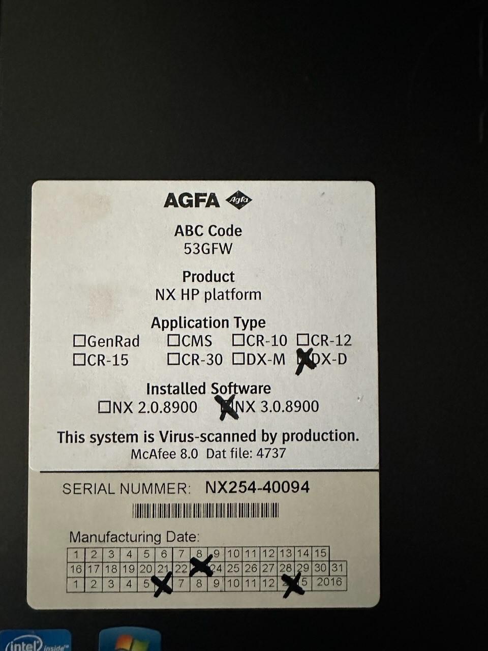 2005 Ceiling mounted GE Proteus with wall bucky and digital plate – ECG