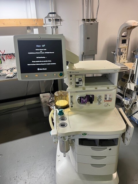 GE CS2 Anesthesia machine – ECG