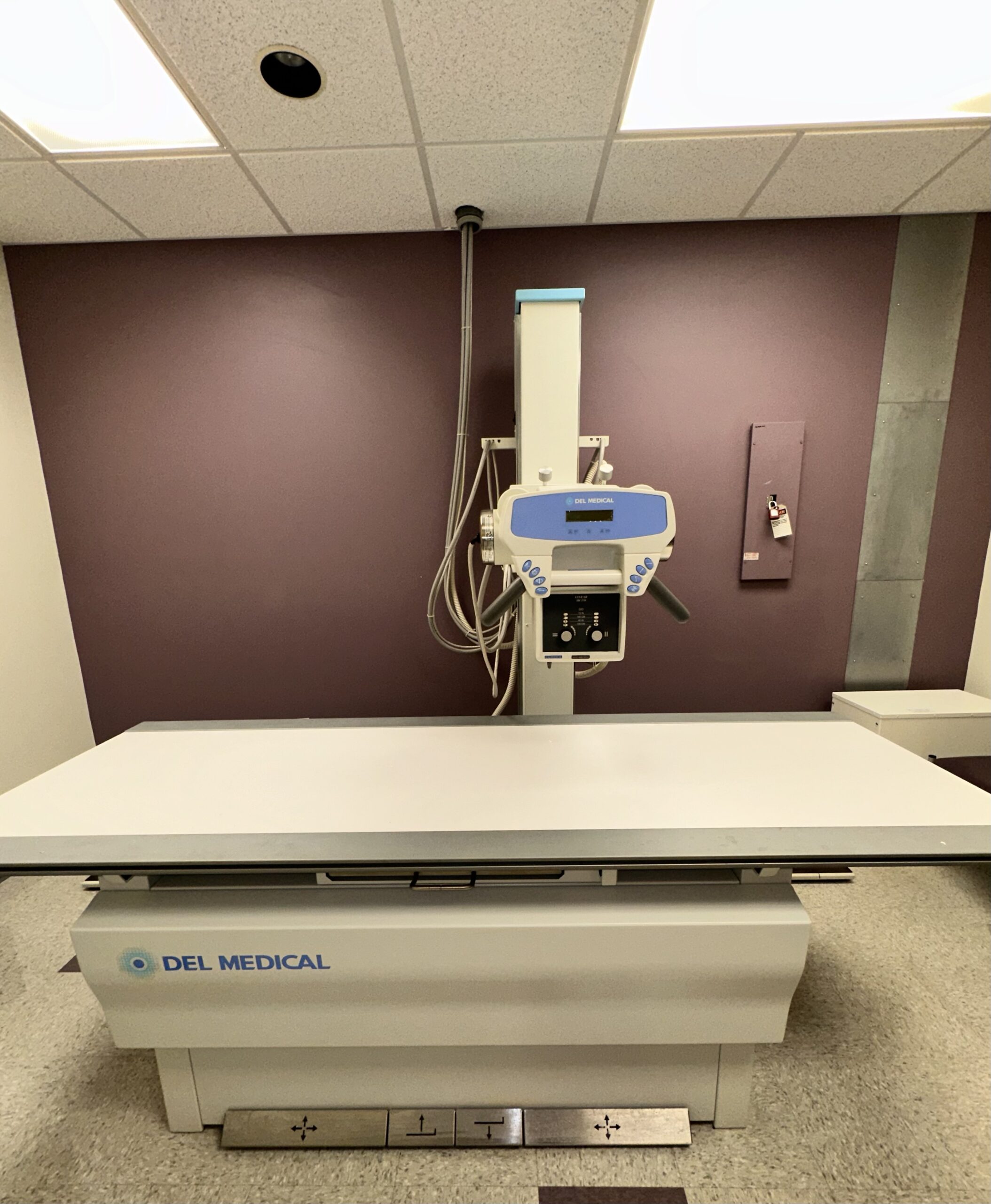 (3) floor mounted Del Rad rooms available in Illinois – ECG